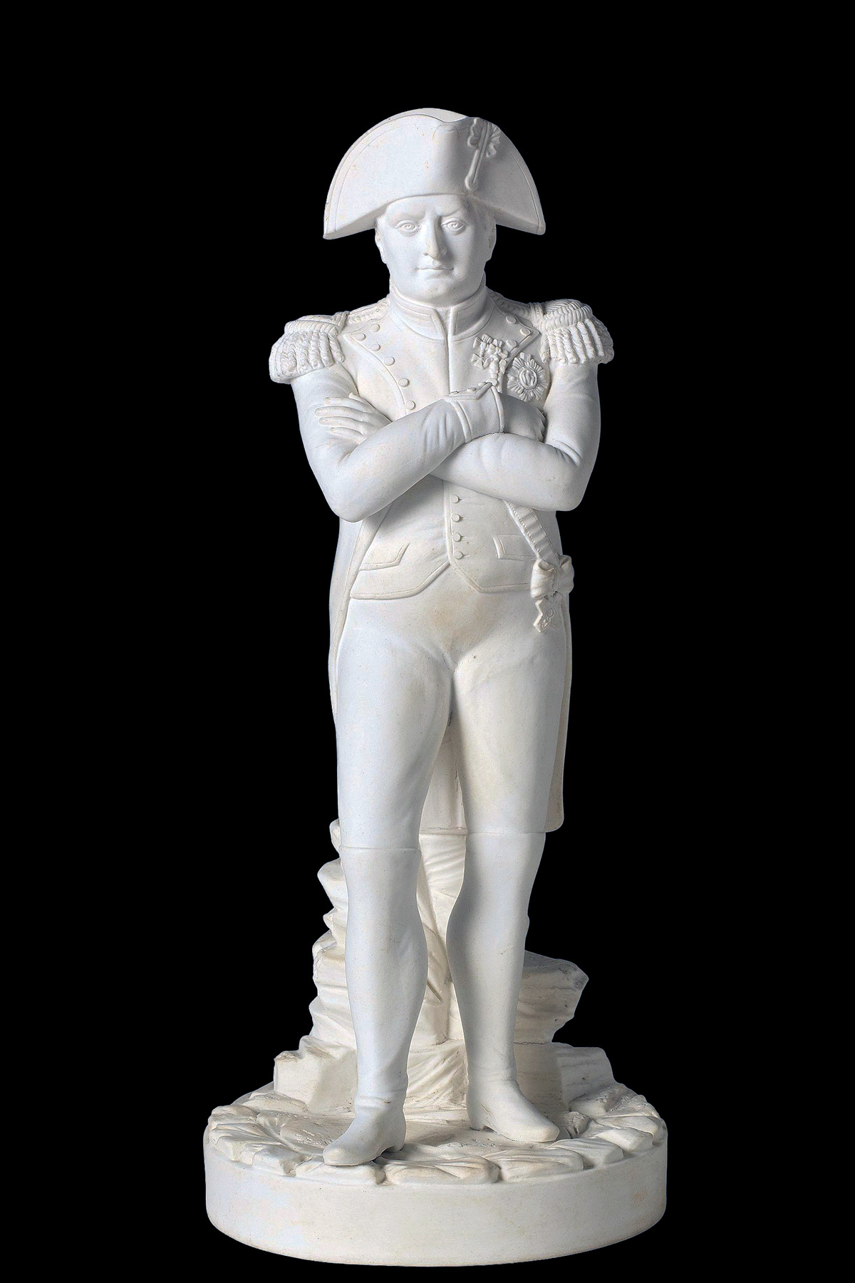 Minton 104 Bisque Figure of Napoleon – AntiqueRef