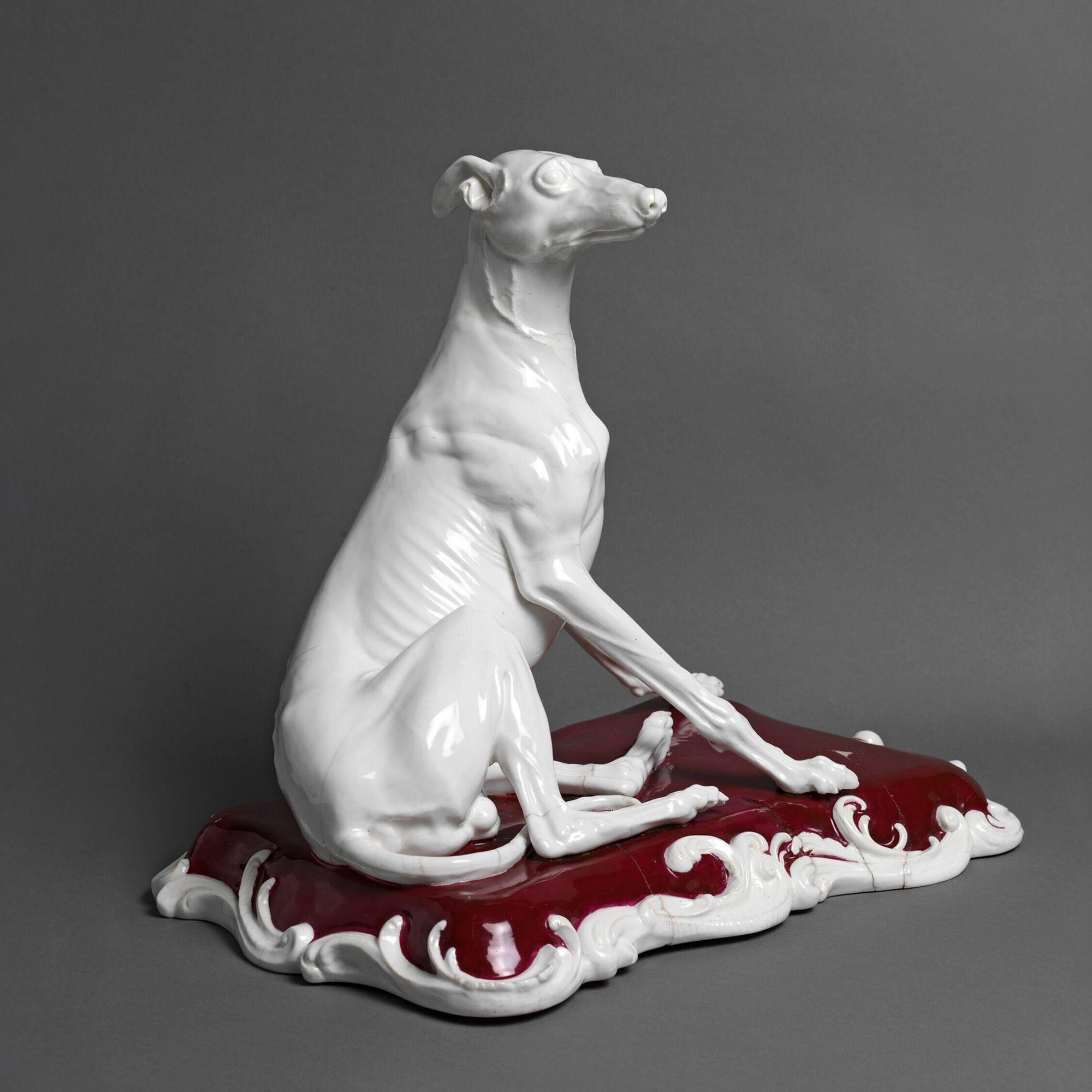 Minton 130 Figure of Large Greayhound – AntiqueRef