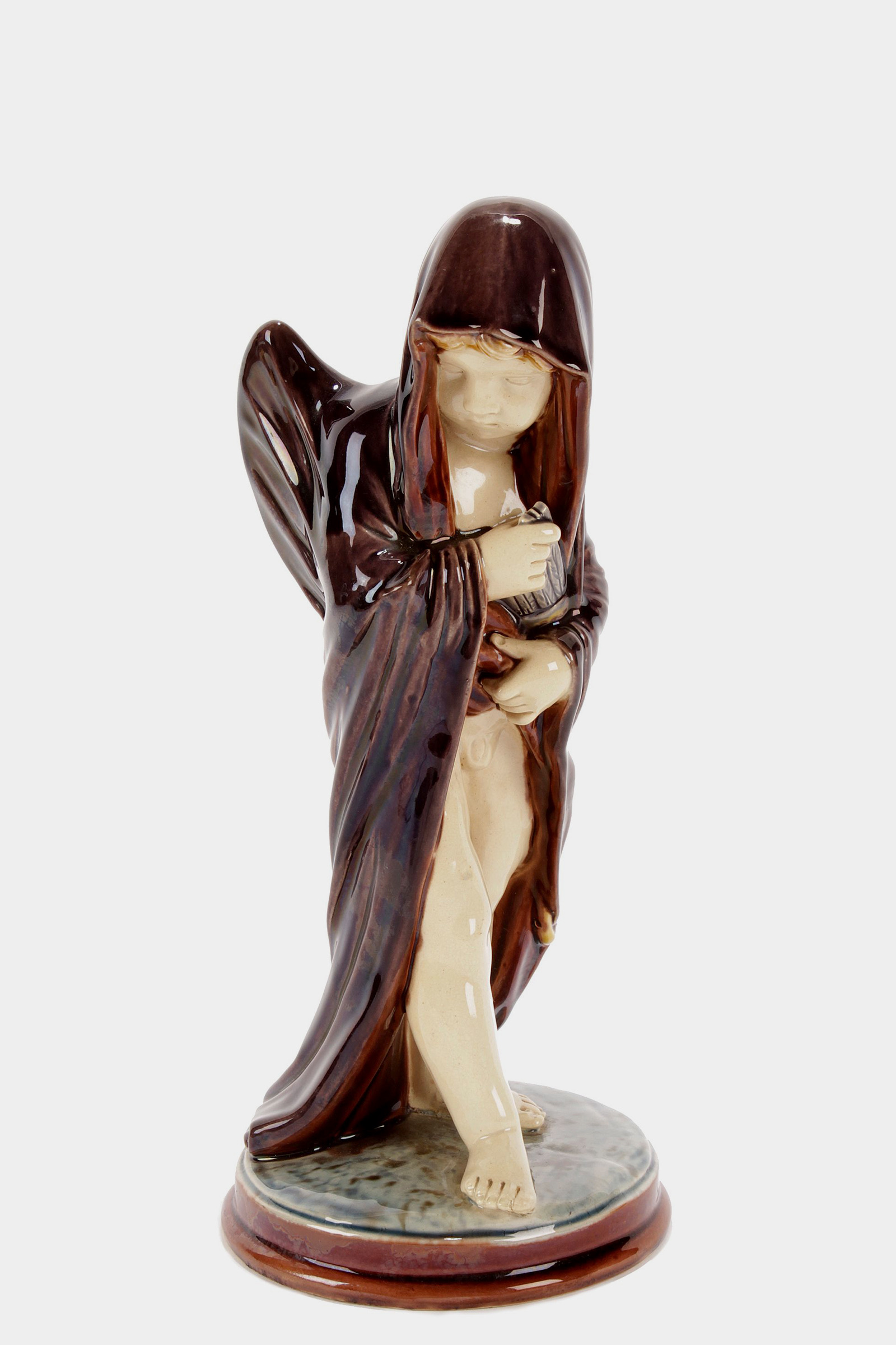 Minton 350 Majolica Figure of Cupid – AntiqueRef