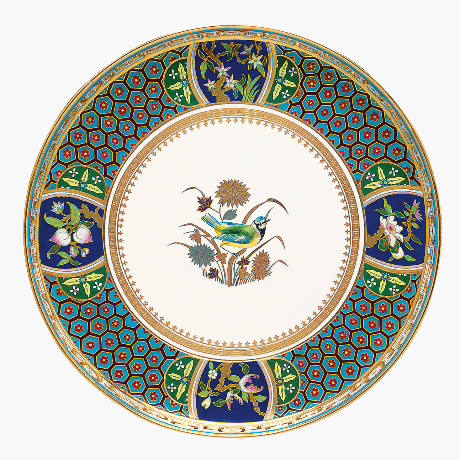 Minton 2019 Cloisonne Style Centerpiece by Christopher Dresser – AntiqueRef
