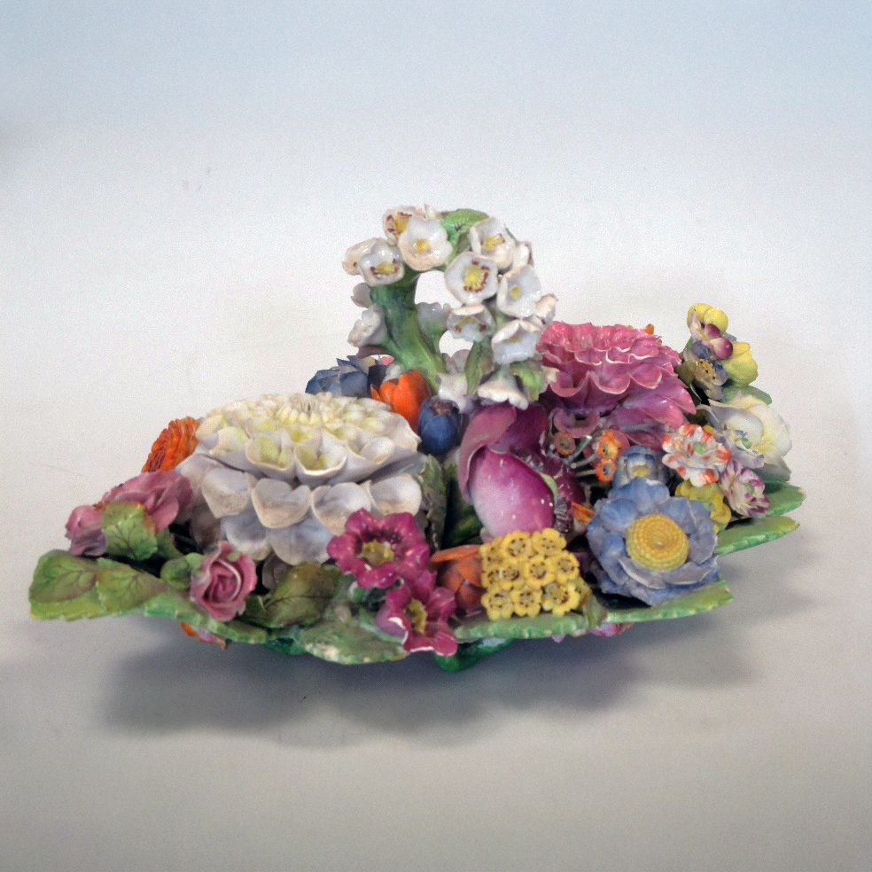 Minton 224 Double Dahlia Inkwell – AntiqueRef