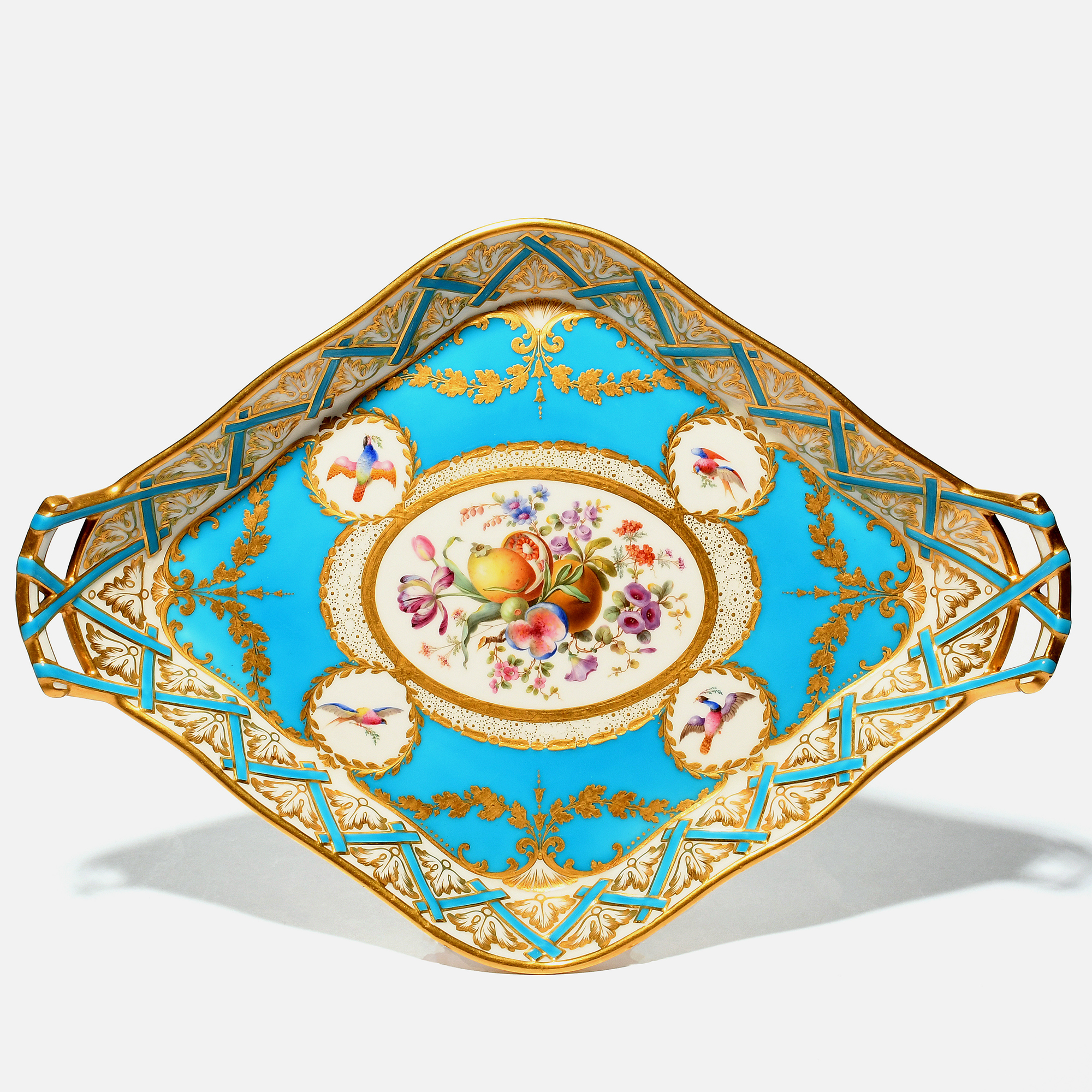 Minton 438 Sevres Style Tray Lozenge-Shaped – AntiqueRef