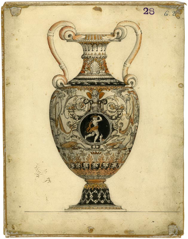 Minton 600 design drawing – AntiqueRef