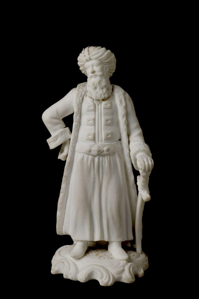 Minton 90 Bisque Figure of Grand Turk – AntiqueRef