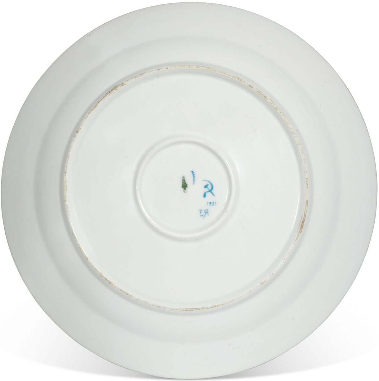 Soviet Propaganda Porcelain Charger Platter “Angel of the Revolution ...